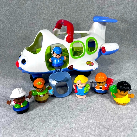 Fisher-Price | Toys | Fisher Price Little People Airplane Plane Toy Jet ...